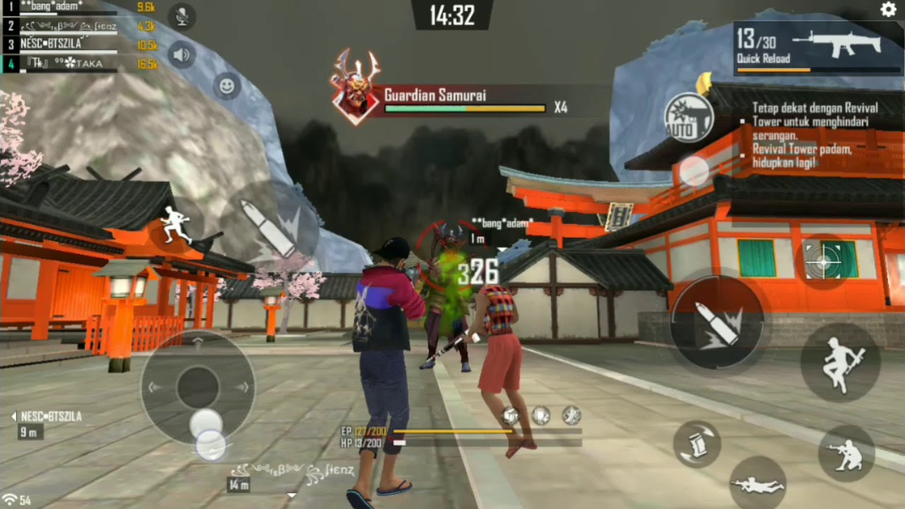 Tips And tricks ||Cara mudahh main fatal Blade||Free fire indonesia ...