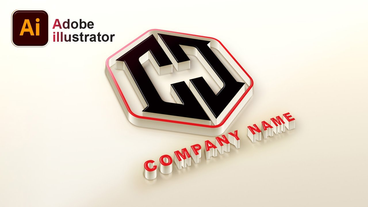 How To Design Modern Monogram Logo | Adobe Illustrator Tutorial - YouTube