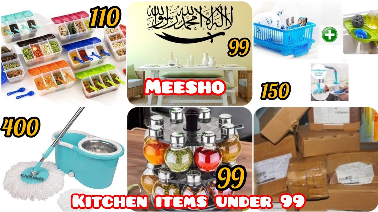 meesho kitchen Hull || meesho home decor and kitchen products|| under ...