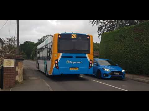 Here is the new livery stagecoach bus 27622 on the number 20 in ...