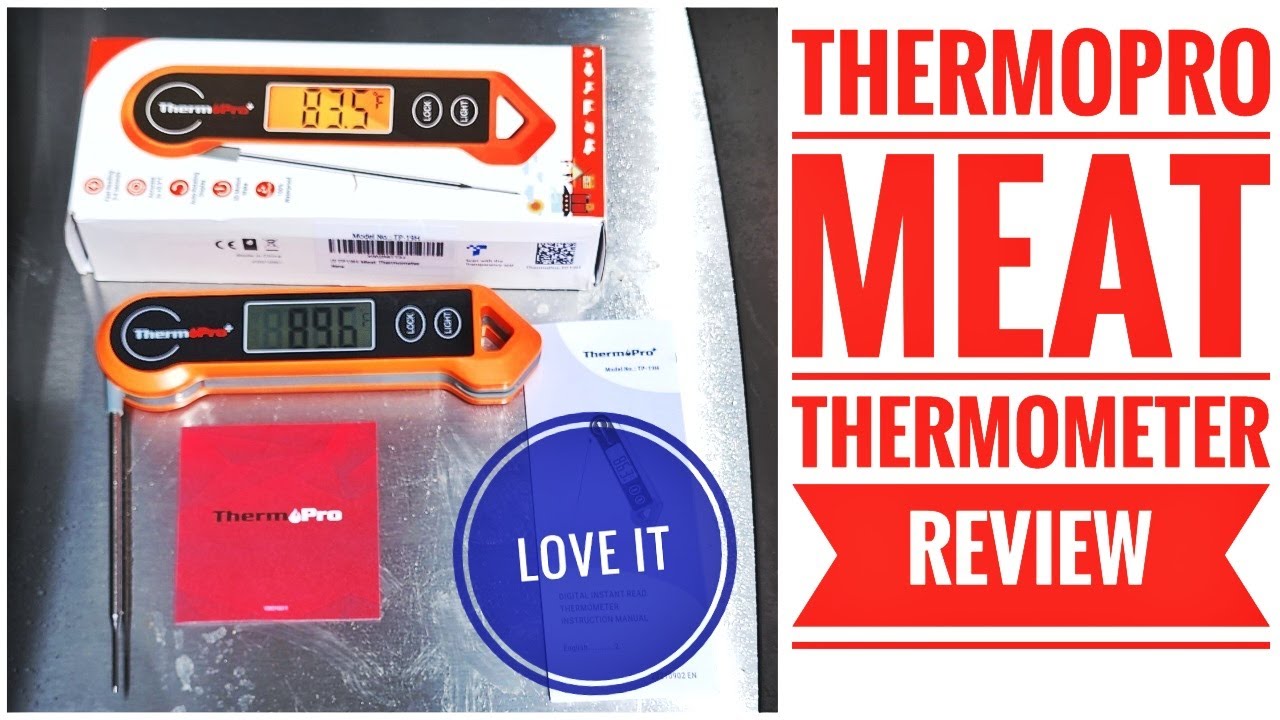 REVIEW ThermoPro TP19H Digital Meat Thermometer for Cooking WORKS GREAT ...