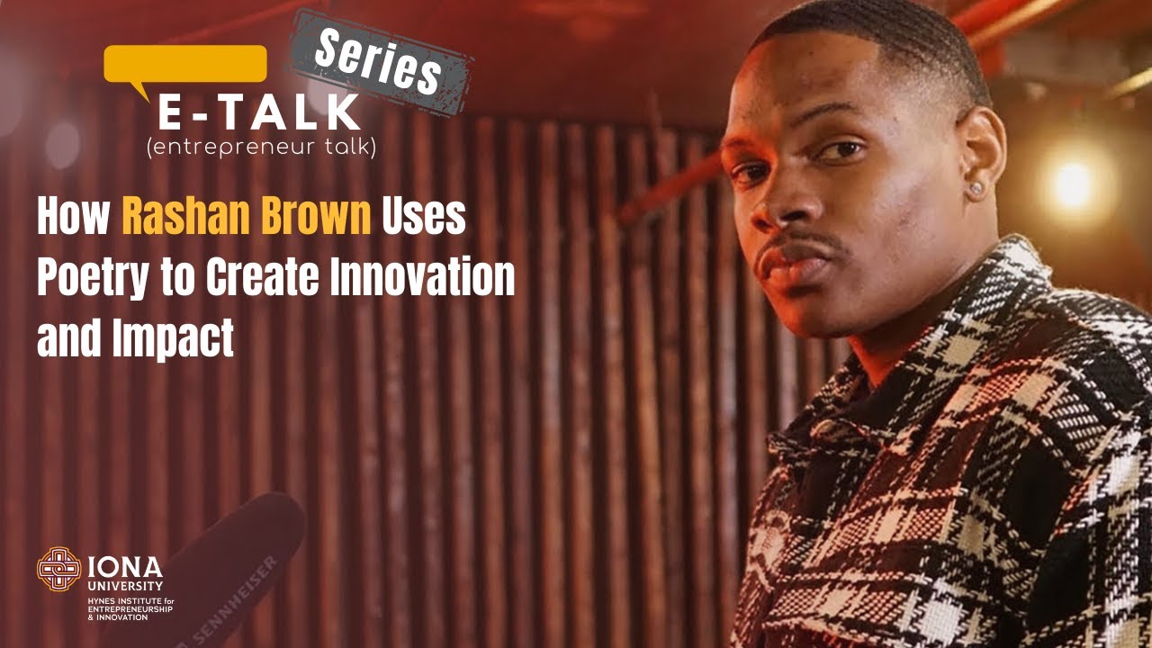 E-Talk with Rashan Brown - YouTube