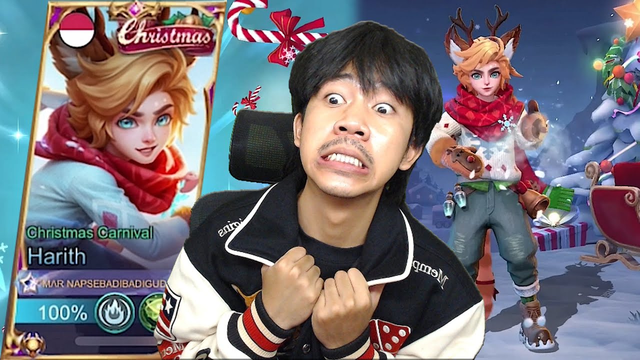 REVIEW SKIN HARITH CHRISTMAS CARNIVAL - Mobile legends - YouTube