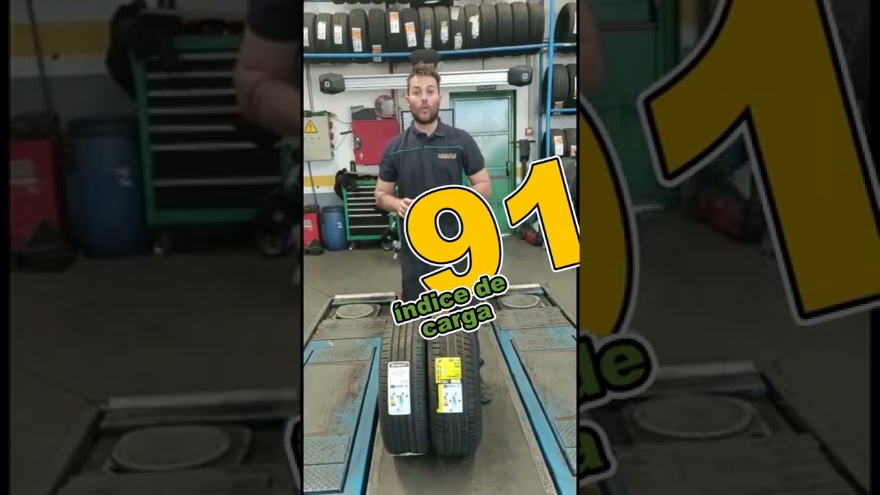Qué significa 91V en neumáticos o ruedas, índice de carga e índice de ...