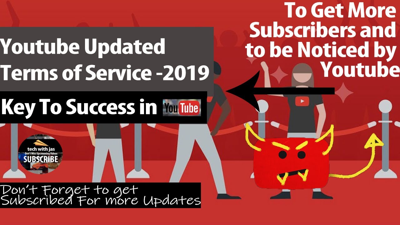 New Youtube Updated Terms of Service on 10 December, 2019 | tech with ...