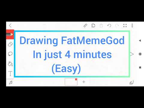 Drawing FatMemeGod.. but it is the easiest ! #FatMemeGod # ...