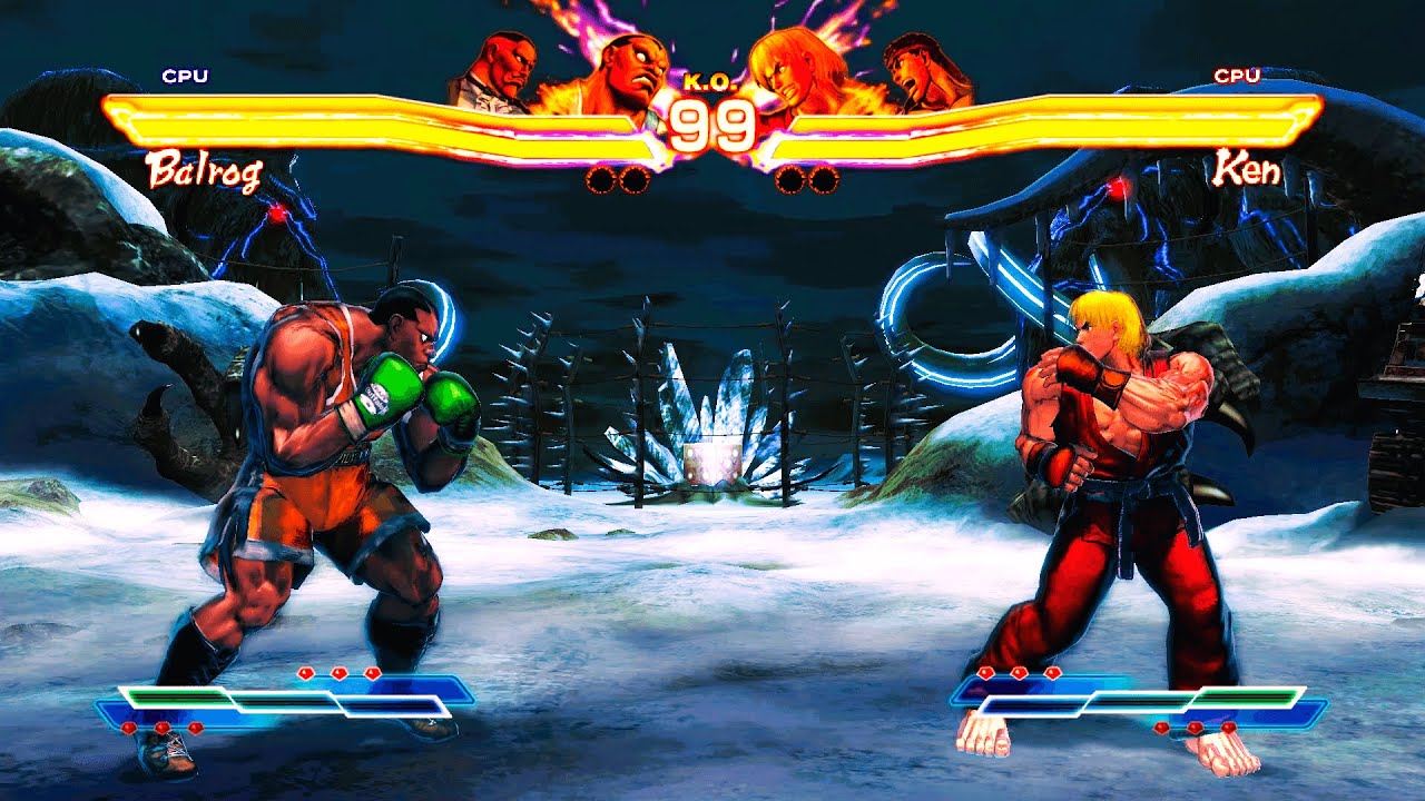 Balrog & Dudley vs Ken & Ryu (Hardest) - Street Fighter X Tekken - YouTube