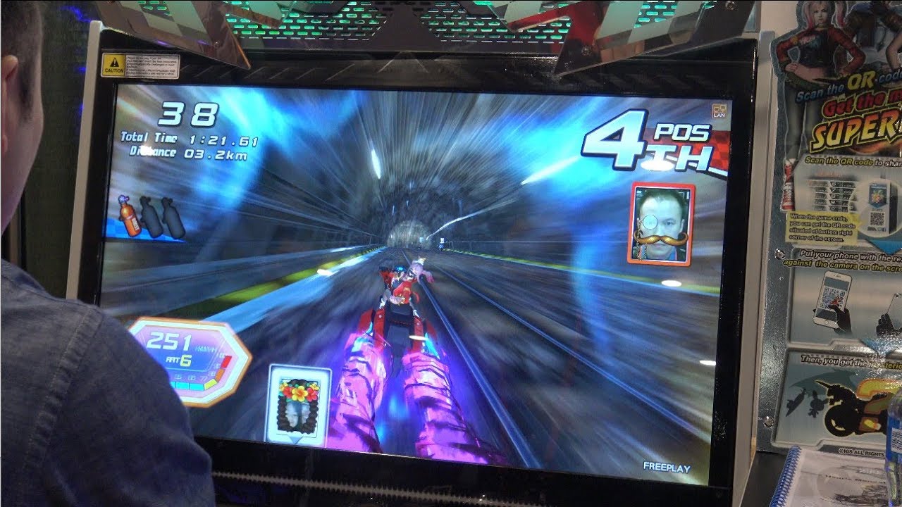 Speed Rider 3 by IGS/Komuse (Amusement Expo 2018) - YouTube