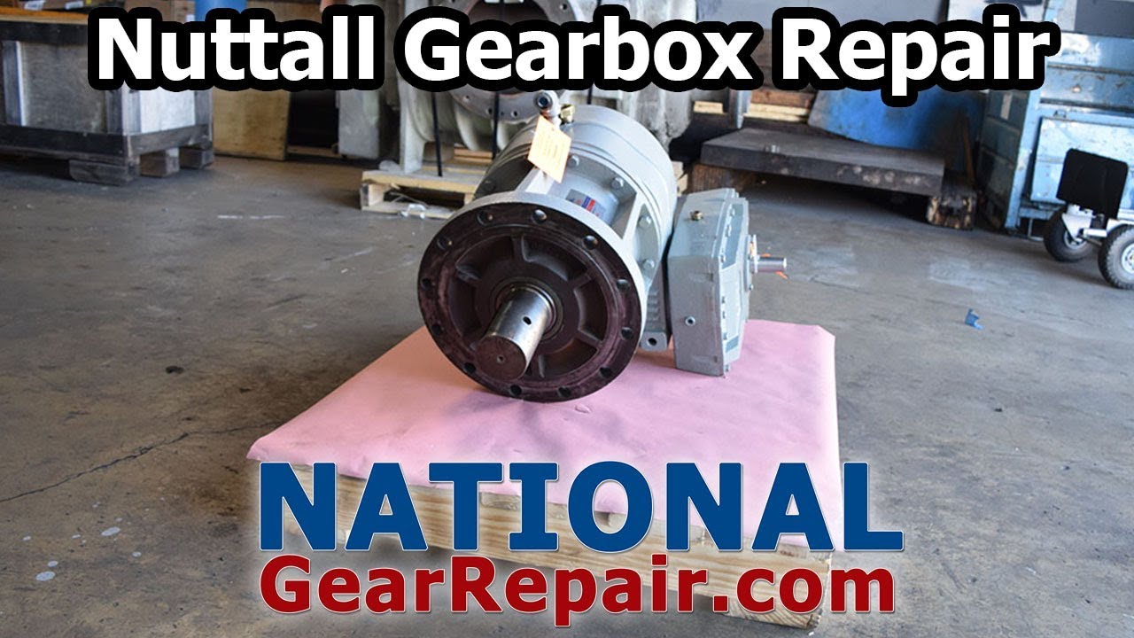 Nuttall Gearbox Repair - YouTube