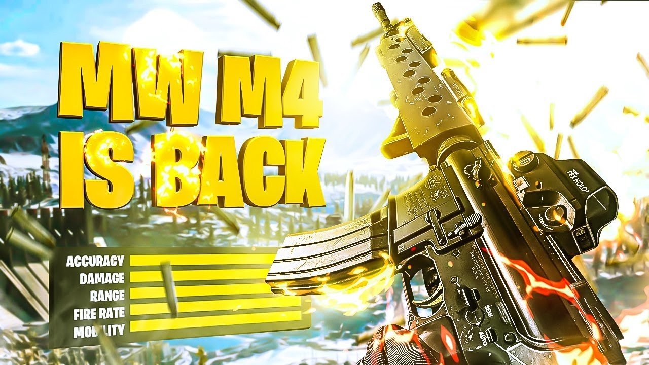 THE MW M4 IS BACK?!?! (Cold War: Warzone) - YouTube