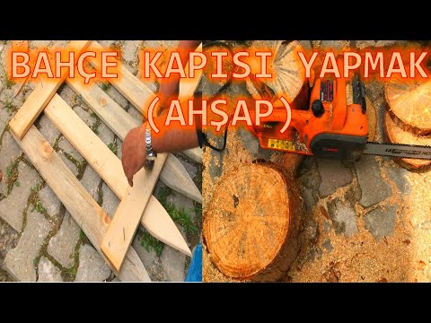 Bahçe Kapısı Yapmak | Ahşap İşçiliği |  #karantinagünükleri4