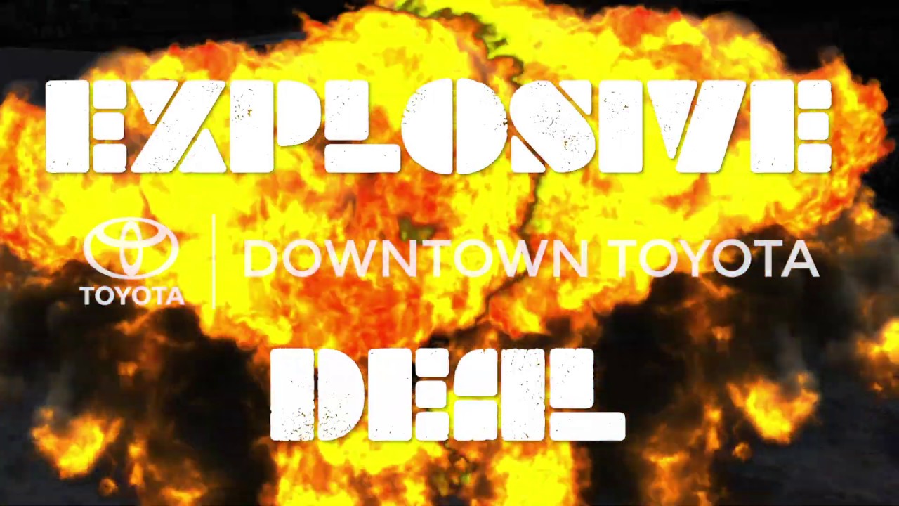 Downtown Toyota - EXPLOSIVE DEAL on 2019 TUNDRA TRD PRO! - YouTube