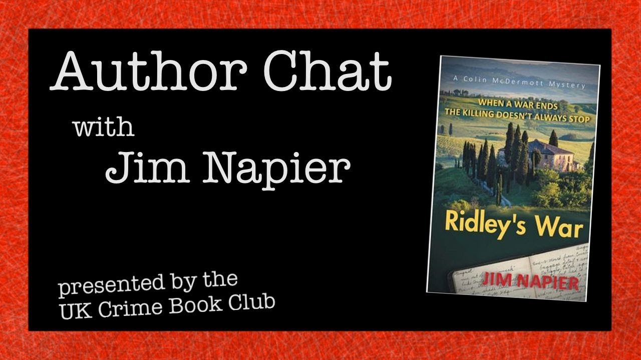 Author chat with Jim Napier - Launch of Ridleys war - YouTube
