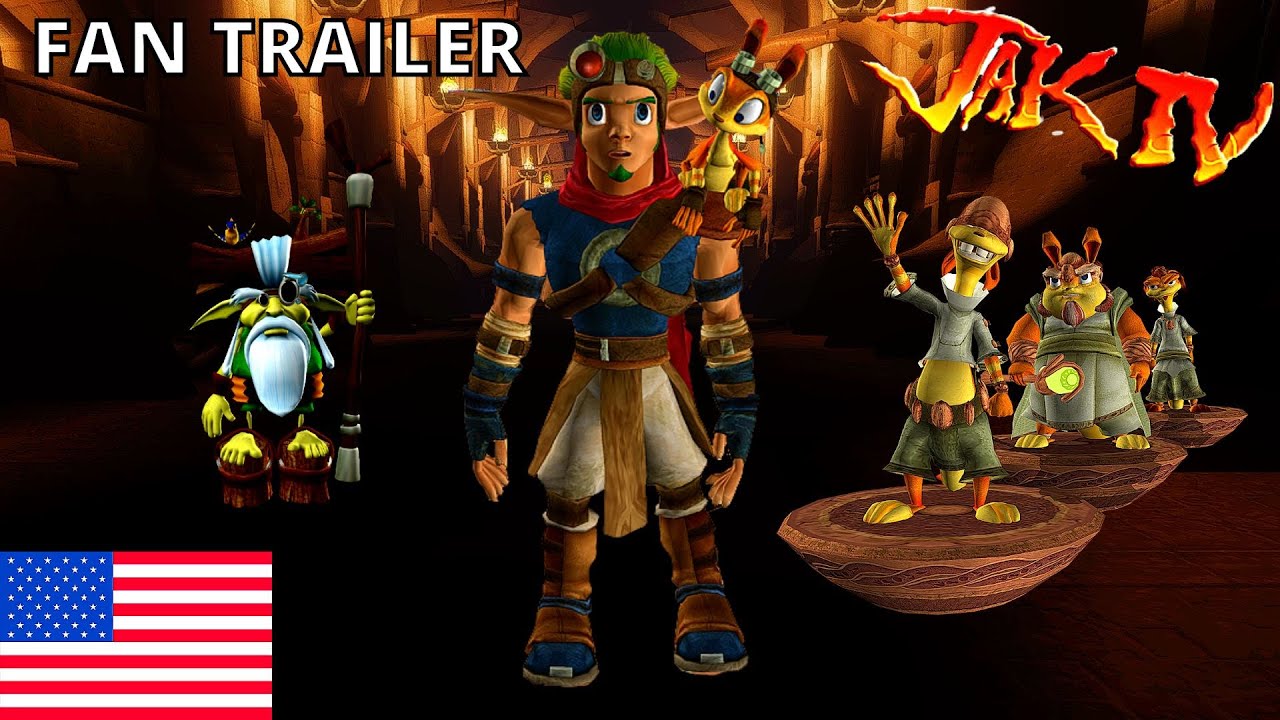 FAN TRAILER JAK 4 - JAK AND DAXTER THE MOVIE #JAK4 #remake #MODS # ...