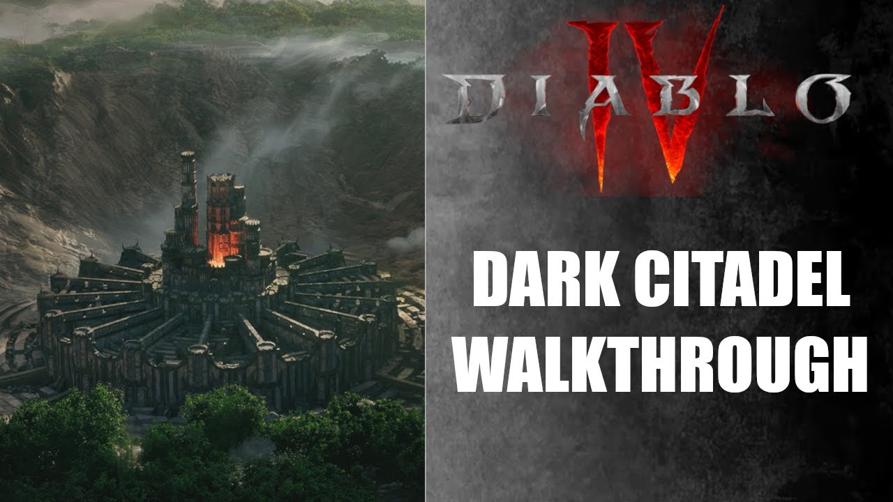 Diablo 4 - Dark Citadel Walkthrough (2-4 Player Raid) - YouTube