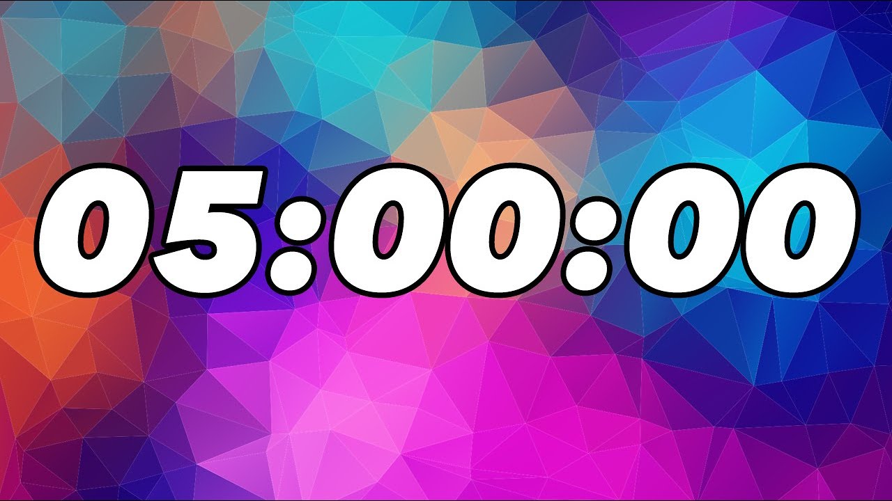 5 Hour Timer / 5 Hour Countdown | LOUD ALARM⏰ - YouTube