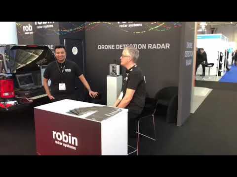 Robin Radar Systems with Drone Detection Radar at SCTX 2019 - YouTube