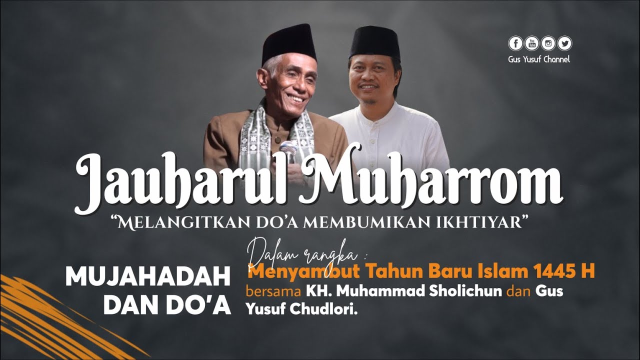 Mujahadah Dan Do'a Dalam Rangka Jauharul Muharrom Memperingati Tahun ...