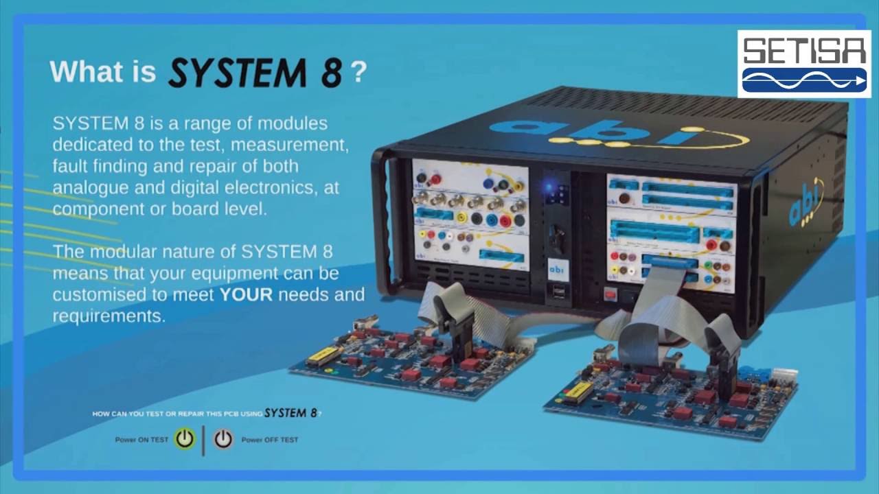 Sistemas de prueba y medida: ABI ELECTRONICS. - YouTube