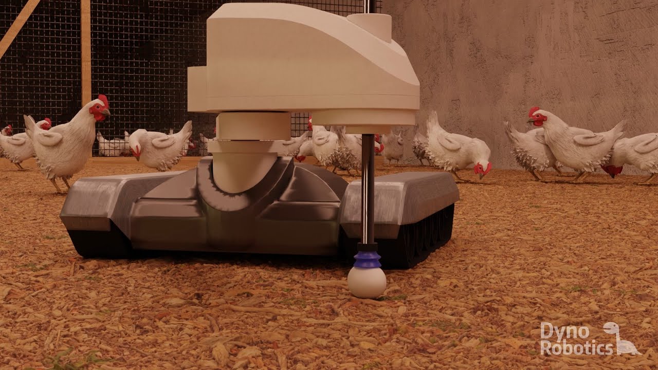 Äggcelent robotics: Demo of a pilot study for the robot Cluckbot - YouTube