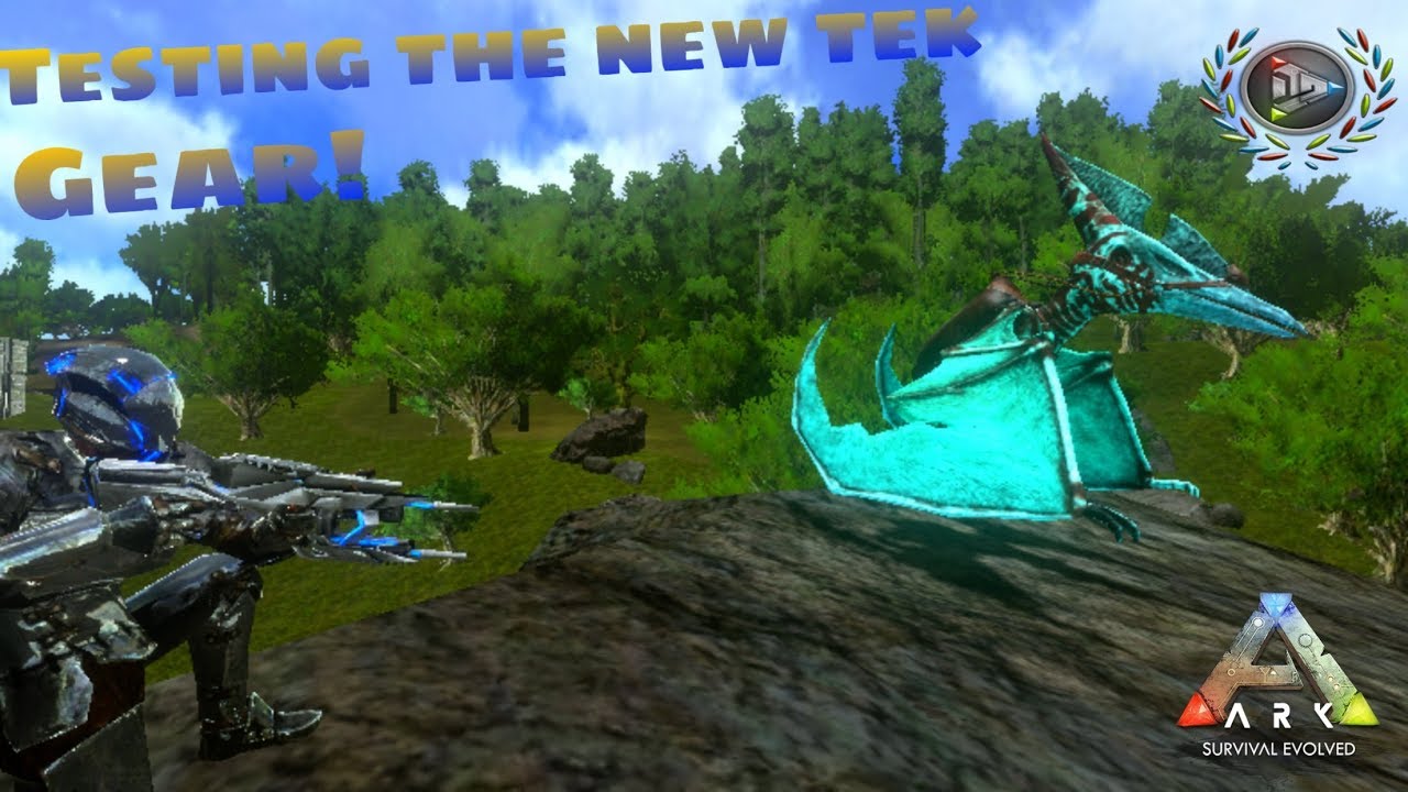 Testing the new tek gear ark mobile official pvp ep8 - YouTube