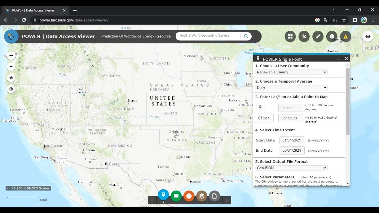 DESCARGAR DATOS METEOROLÓGICOS (NASA) DE CUALQUIER LUGAR DEL MUNDO Y ...