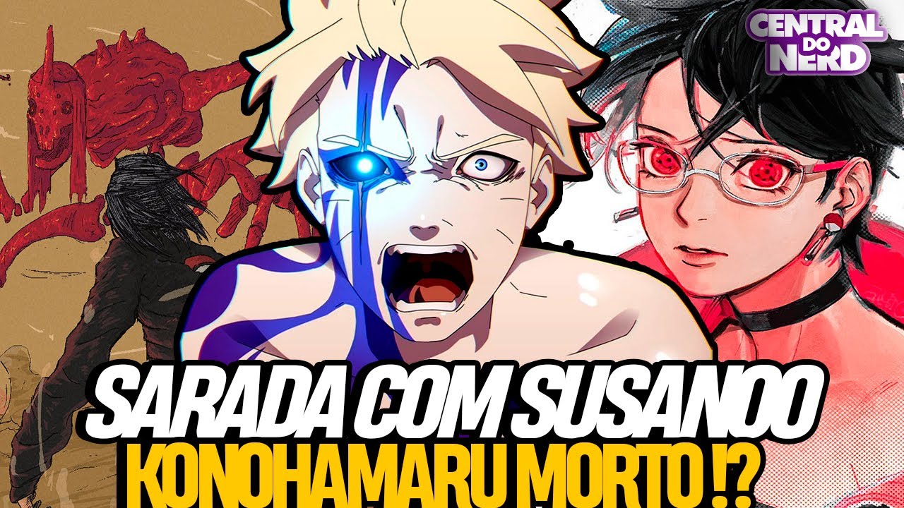 AGORA OU NUNCA SADARA MANGEKYOU SHARINGAN E MORTE DO KONOHAMARU ...