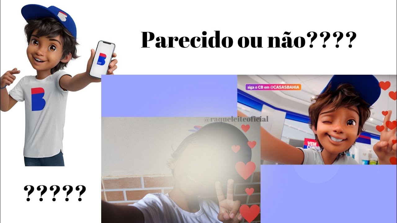 Meu filho é a cara do Bahianinho das Casas Bahia e eu posso provar ...