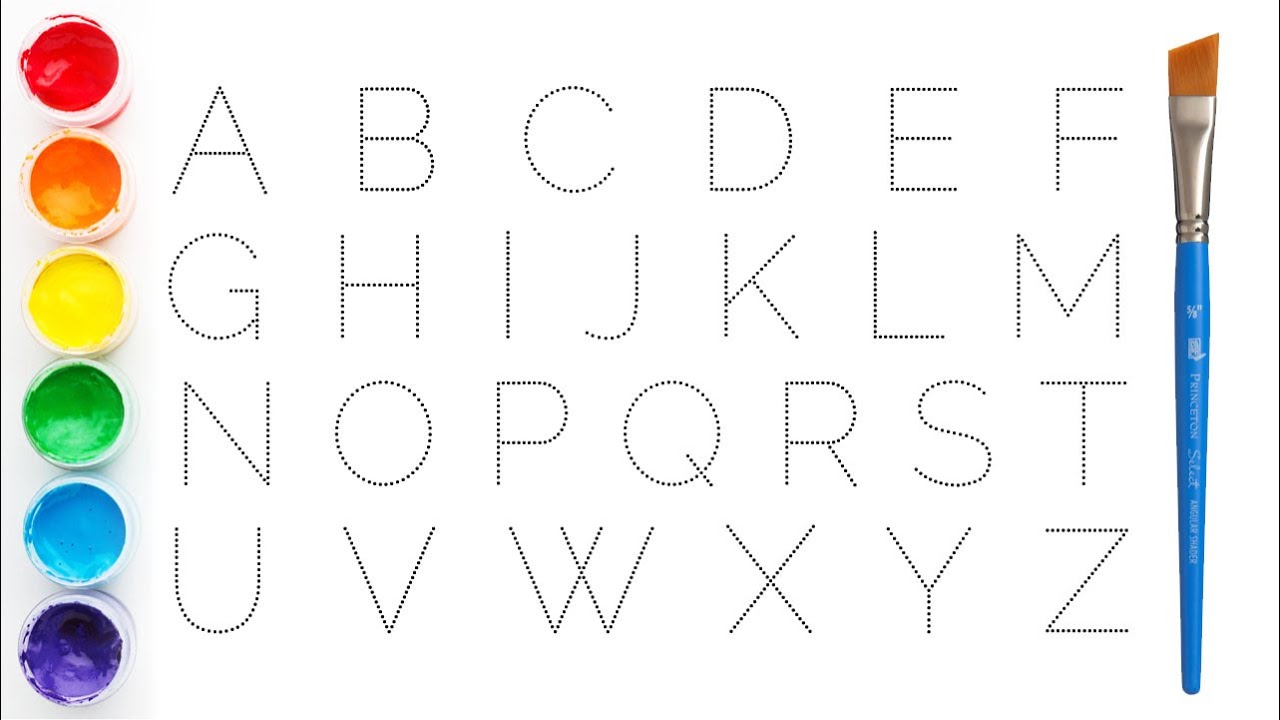 ABCD Alphabets.kids drawing and alphabets learning.counting numbers and ...