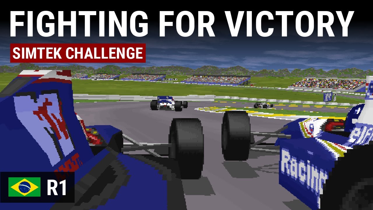 Grand Prix 2 - R1 Brazil - Race (Simtek Challenge) - YouTube