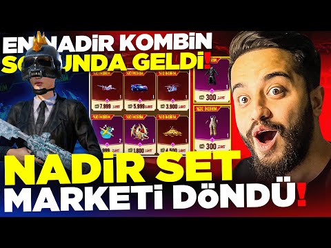 SONUNDA NADİR MARKET ETKİNLİĞİ GELDİ! EN NADİR KOMBİN GERİ DÖNDÜ! PUBG Mobile