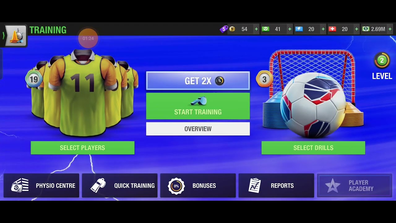 Manager Training! How To Training And Gain All Atributes Your Players ...