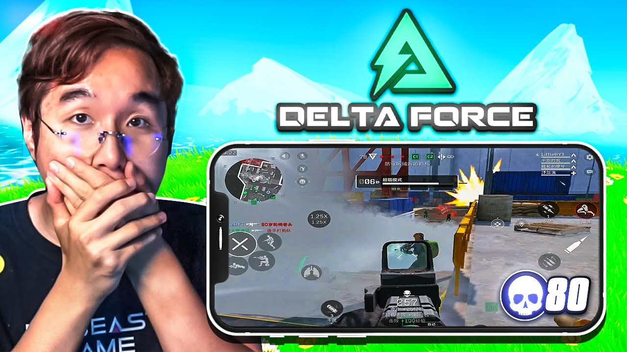 DELTA FORCE MOBILE 80 KILL GAME - YouTube