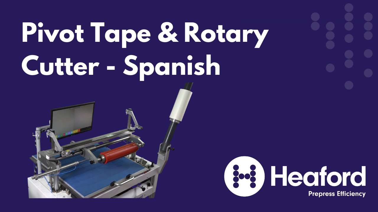 Pivot Tape & Rotary Cutter - Spanish - YouTube