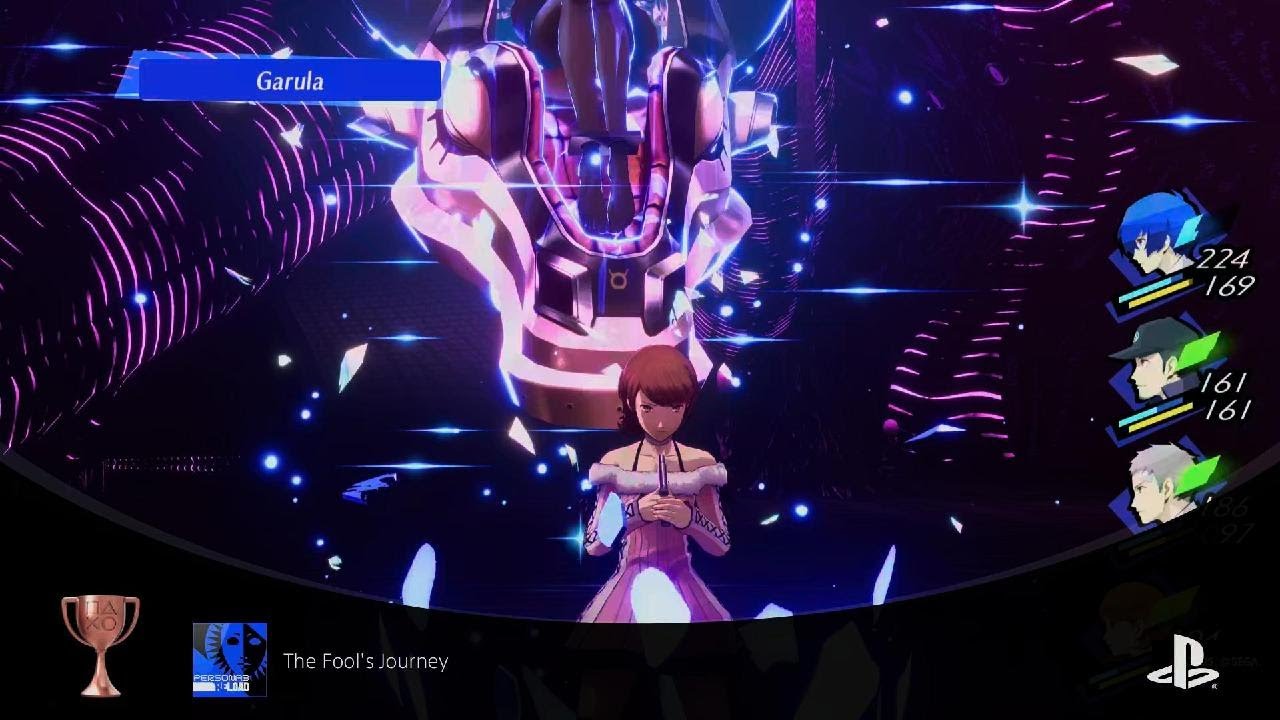 Persona 3 Reload The Fool's Journey Trophy Unlocked - YouTube