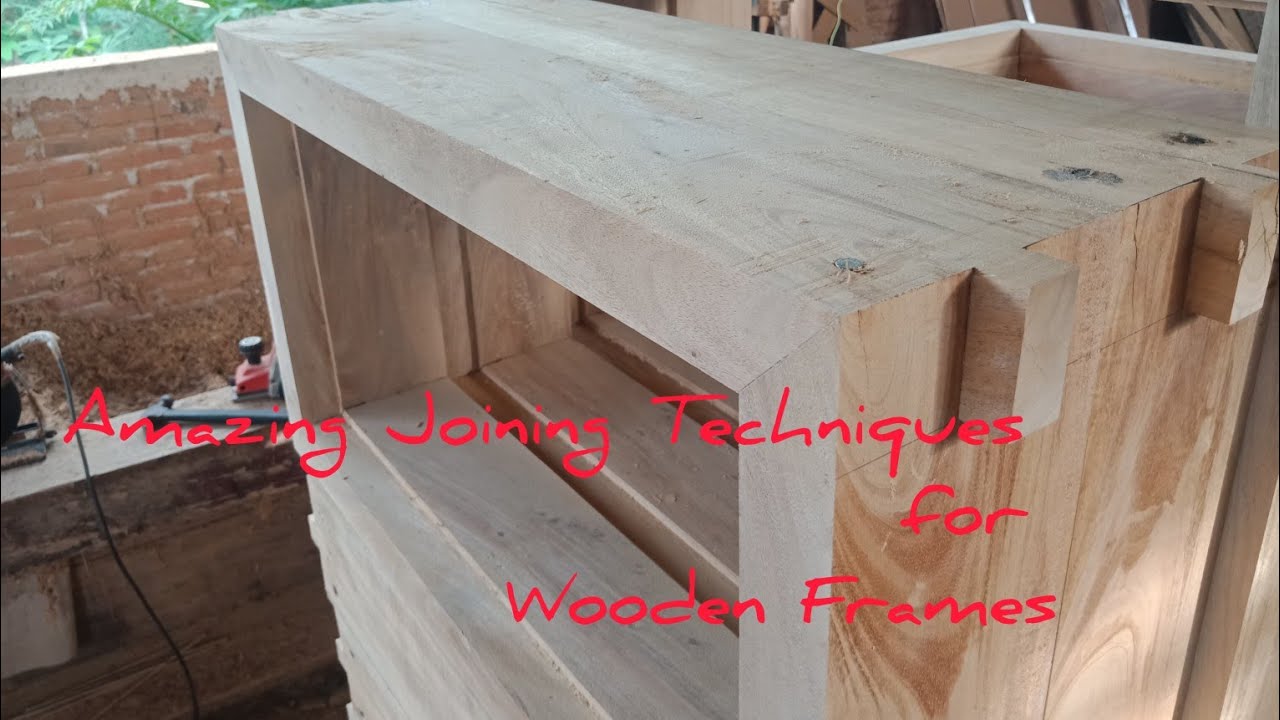 Amazing Joining Techniques for Wooden Frames @BarjoNurfajar - YouTube