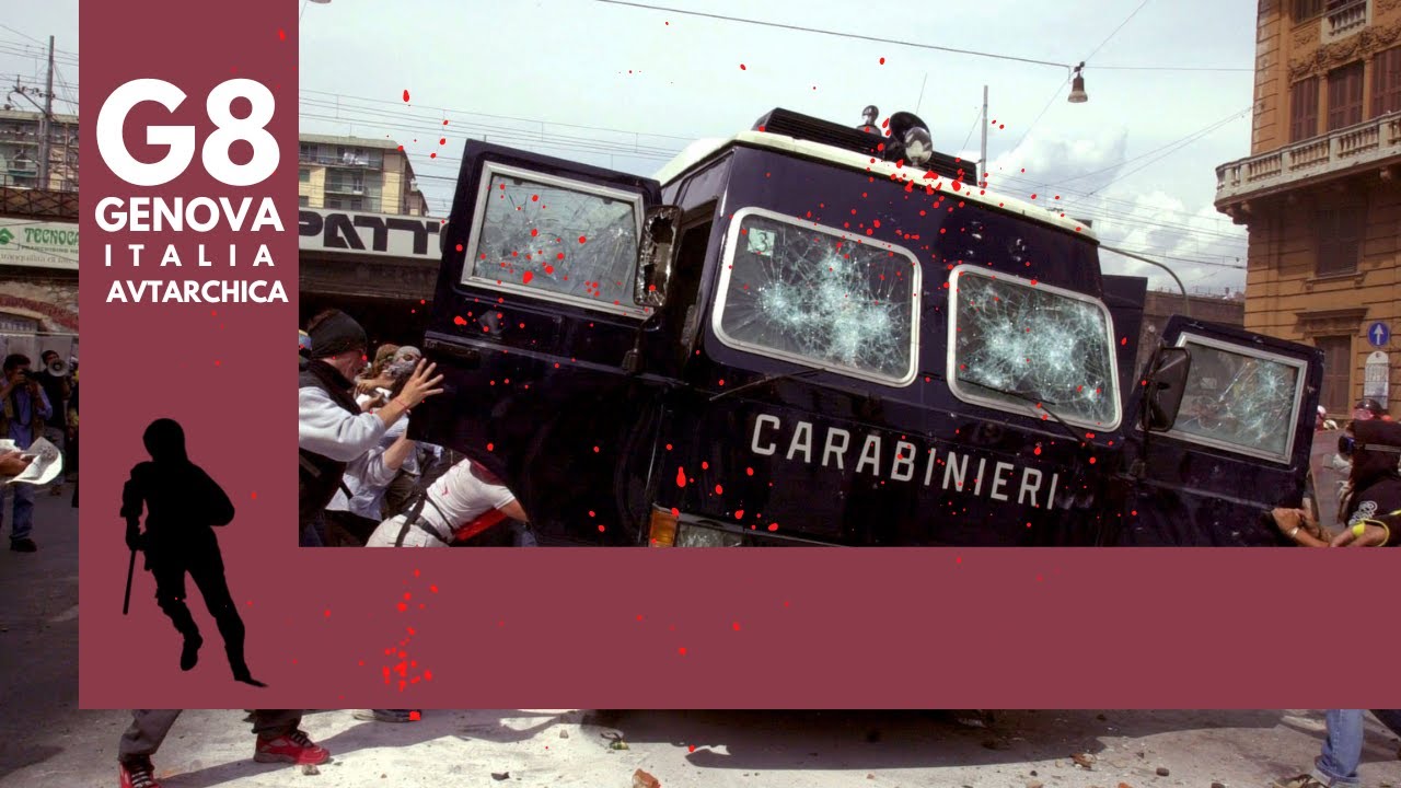 G8 Genova 2001 - ItaliaAvtarchica - YouTube