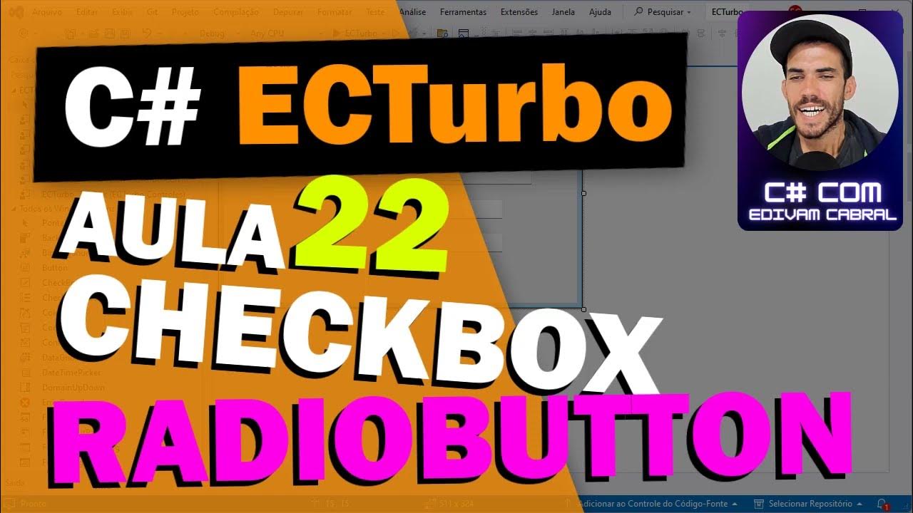 C# CheckBox e RadioButton | Curso de C Sharp Framework ECTurbo Aula 22 - YouTube