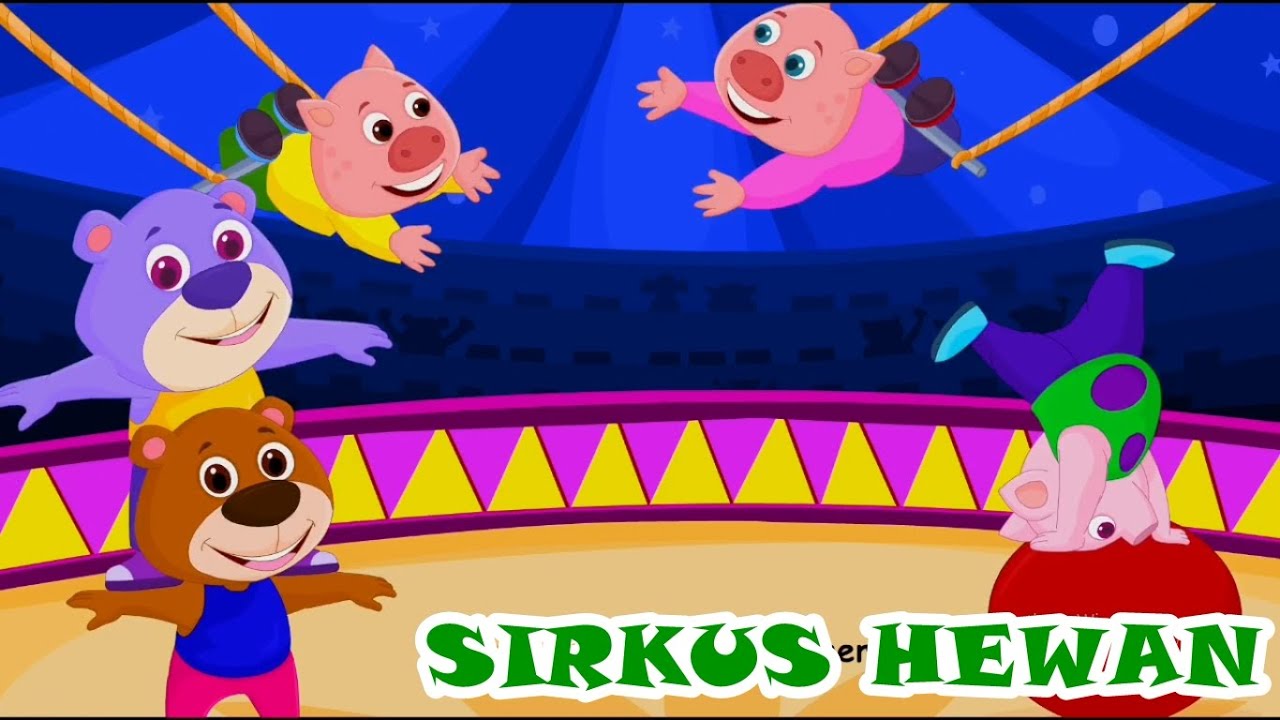 CIRCUS ANIMALS - HEWAN PENTAS - OCCUPATIONS & PLACE | Wooow Kids - YouTube