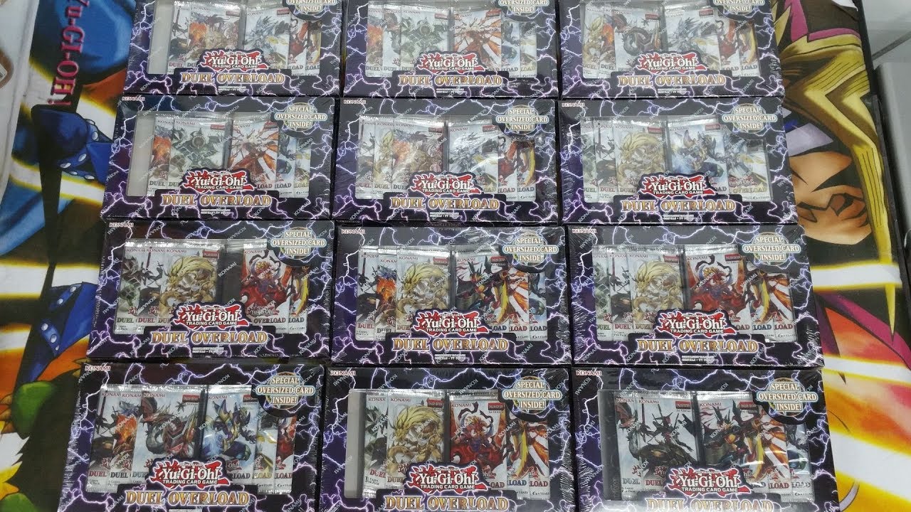 BEST DUEL OVERLOAD BOX OPENING 12 Boxes Case Huge OPENING YUGIOH - YouTube