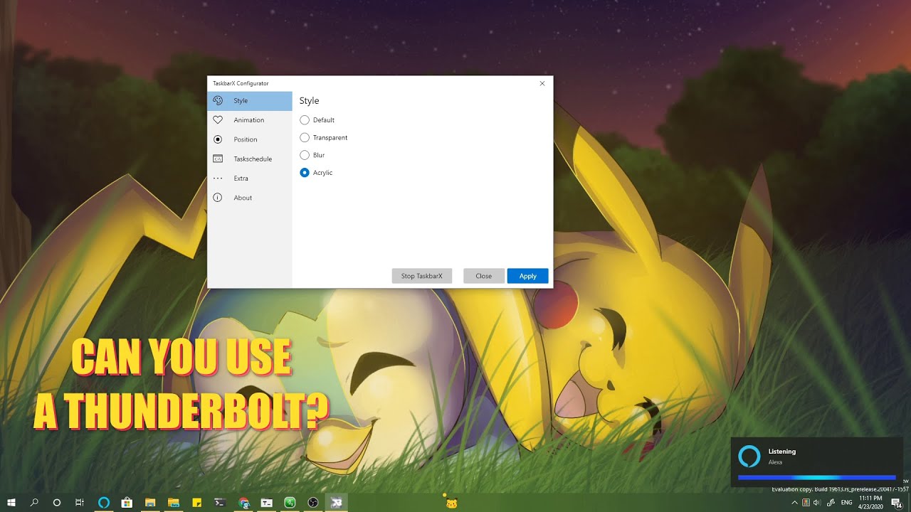 Taskbarx Github Taskbarx: Could Not Fint The Handle Of The Taskbar.