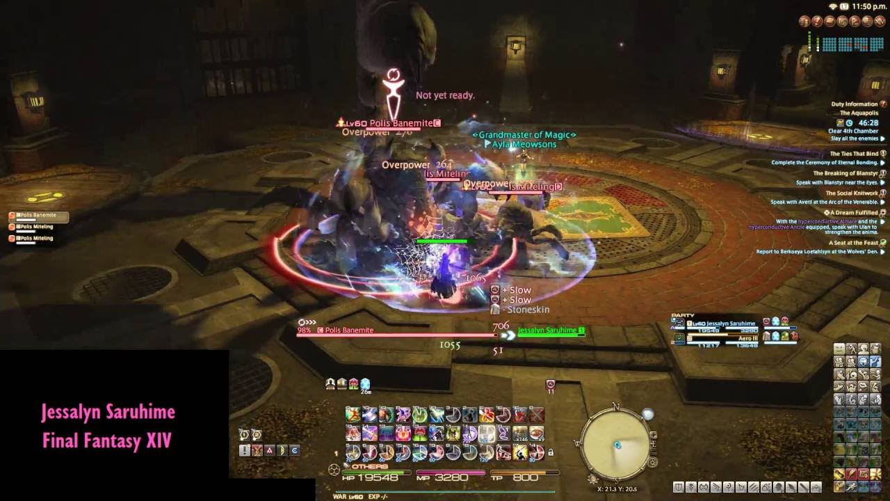 FFXIV - The Aquapolis - All 7 Chambers (Two-Man) - YouTube