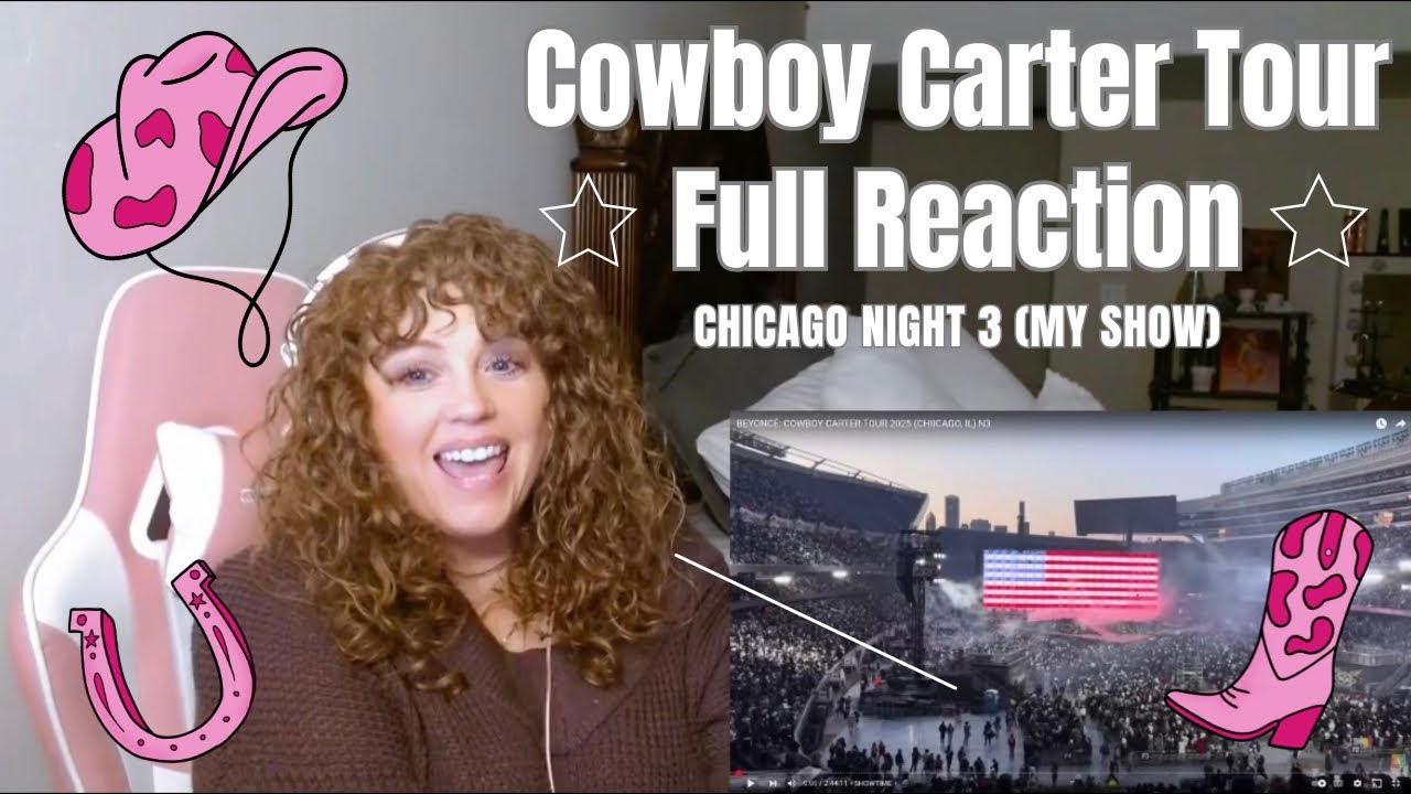 Cowboy Carter Full Concert Reaction | Chicago Night 3 (My Show!) - YouTube
