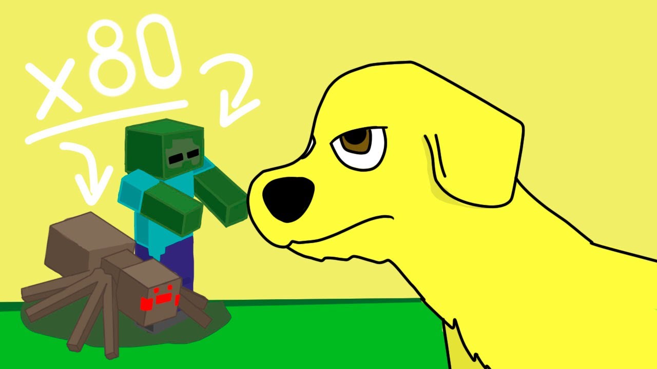 NOS INVADEN 80 MOBS la CASA en MINECRAFT - YouTube