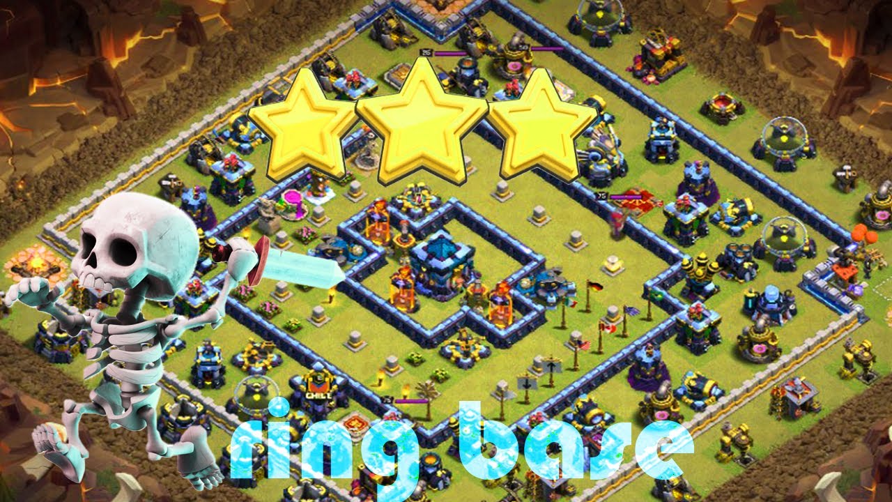 How to Triple EVERY Ring Base in Clash of Clans | Easy 3 Star vs Ring ...