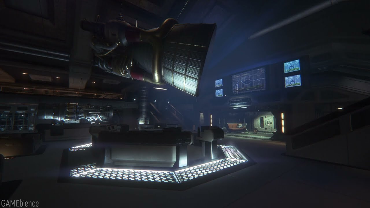 3 Hour - Alien: Isolation - Systech Lobby Ambience - YouTube