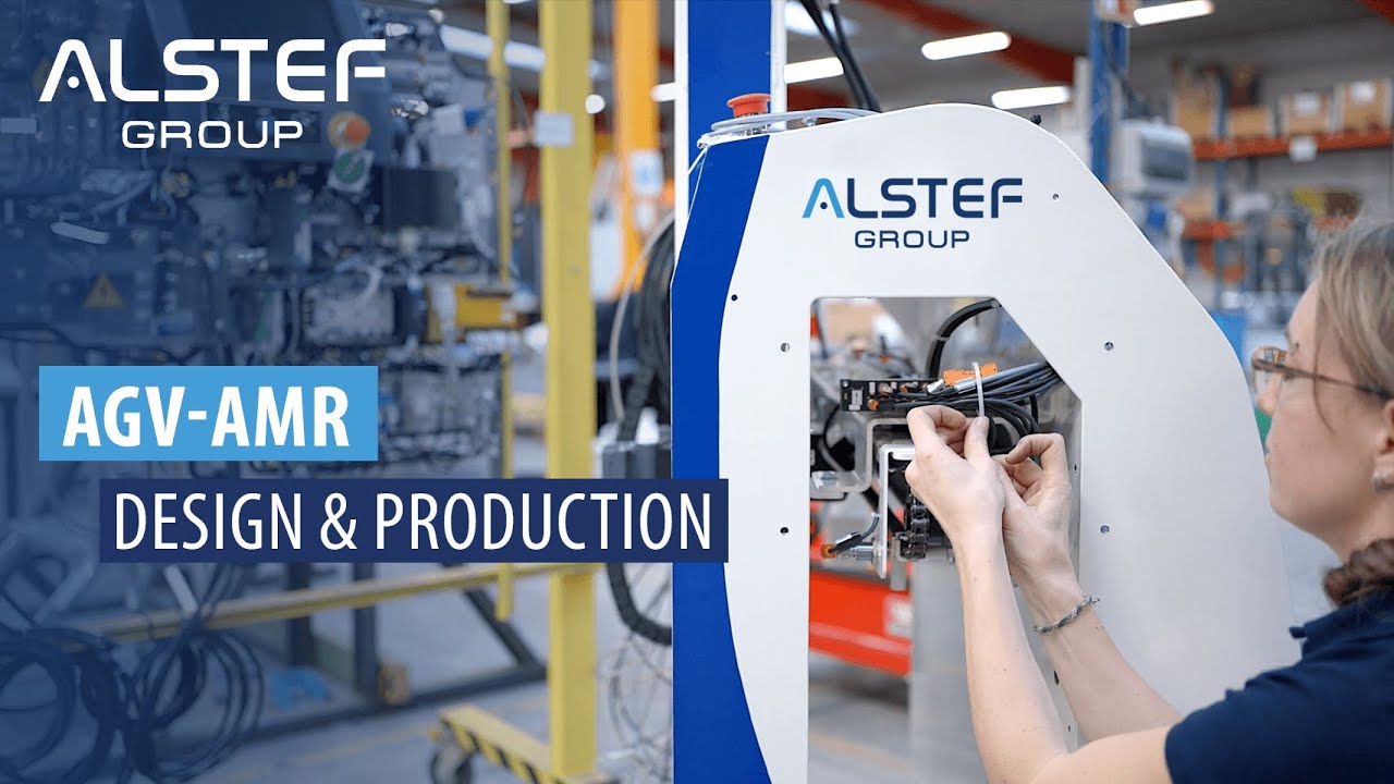 Alstef Group | AGV - AMR design & production - YouTube