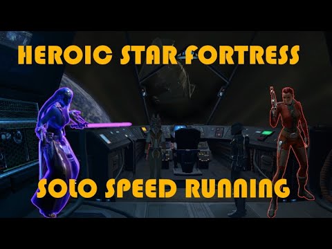Speed running Star Fortress Heroic solo in SWTOR - YouTube