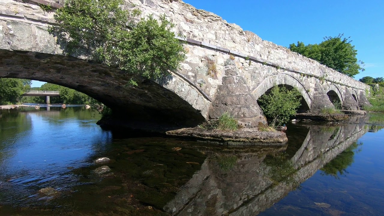 Pont Penllyn Bridge near Llanberis Gwynedd, North Wales - YouTube