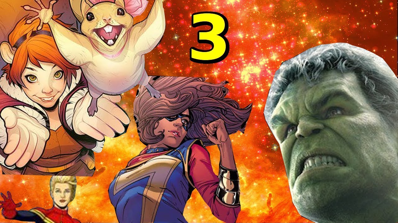 The Incredible Hulk (360) HD | SQUIRREL GIRL, MS. MARVEL, CAPTAIN ...